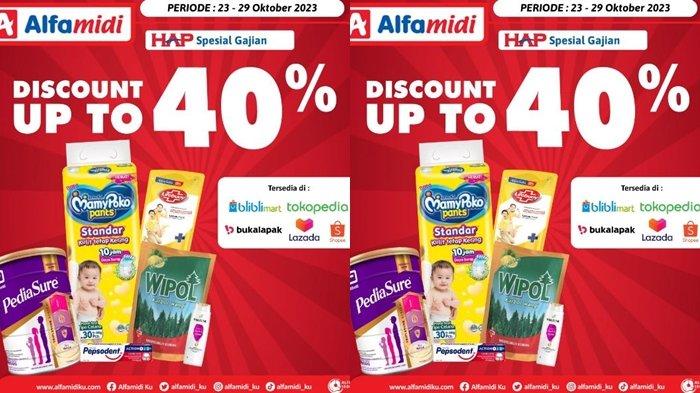Katalog Promo Alfamidi Hari ini Kamis 25 Oktober 2023, Bubur dan Snack ...