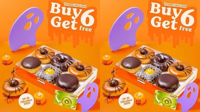 Katalog Promo Donkin Donuts Hari ini Selasa 31 Oktober 2023, Beli 6 ...