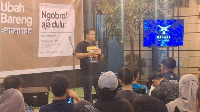 Putra Anies Baswedan Gelar Diskusi di Samarinda, Mikail Azizi Baswedan ...