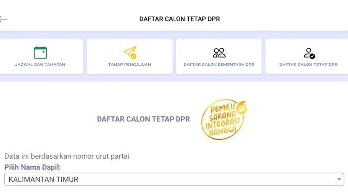 Daftar Caleg Tetap DPR RI Dapil Kalimantan Timur pada Pemilu 2024 - Halaman 4 - Tribunkaltim.co