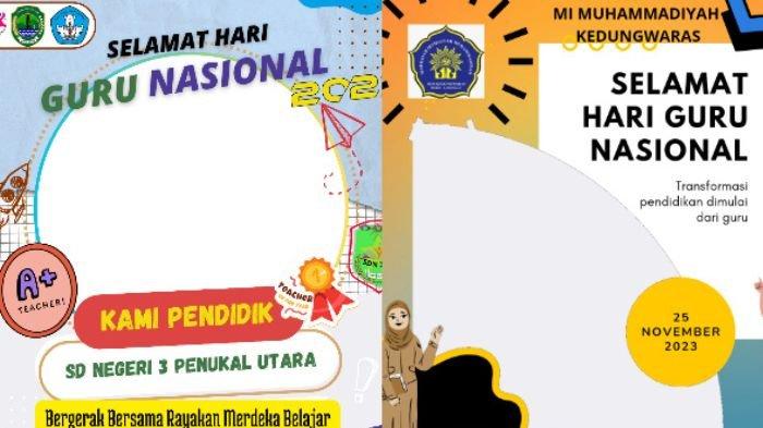 20 Link Twibbon Hari Guru Nasional 25 November 2023 Lengkap Cara Buatnya - Tribunkaltim.co
