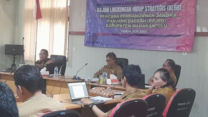 DLH Mahakam Ulu Paparkan Kajian Lingkungan Hidup Strategis RPJPD - Tribunkaltim.co