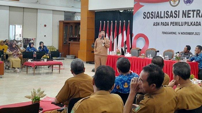 ASN di Kutai Kartanegara Diminta Jaga Netralitas Jelang Pemilu 2024 - Tribunkaltim.co