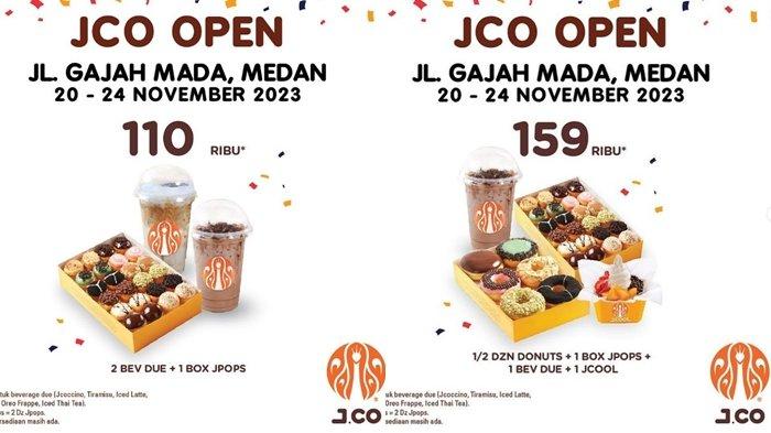 Katalog Promo J.CO Hari ini Jumat 24 November 2023, Bayar Rp 101.000 ...