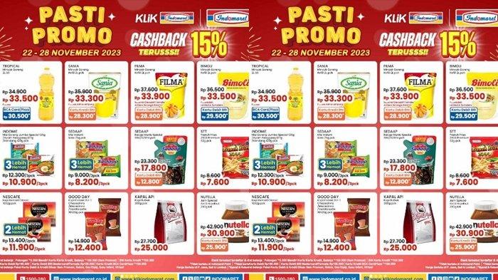 Katalog Promo Indomaret Hari ini Sabtu 25 November 2023, Minyak Goreng ...