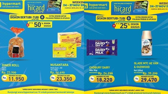 Katalog Promo Hypermart Hari ini Sabtu 25 November 2023, Roti Ada ...