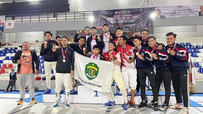 Anggar Kaltim Optimis Raih 3 Medali Emas di PON XXI Aceh-Sumut - Tribunkaltim.co