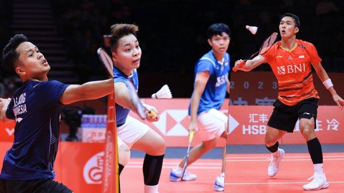 Jadwal Badminton BWF World Tour Finals 2023 Hari Ini Laga Penentuan Apri/Fadia, Jojo, Ginting ...