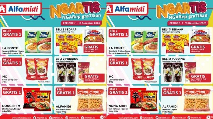 Katalog Promo Alfamidi Akhir Tahun 2023, Belanja Es Krim dan Snack ...