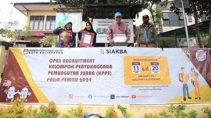 Rekrutmen KPPS di Kelurahan Prapatan Balikpapan Sepi Peminat, Baru ...