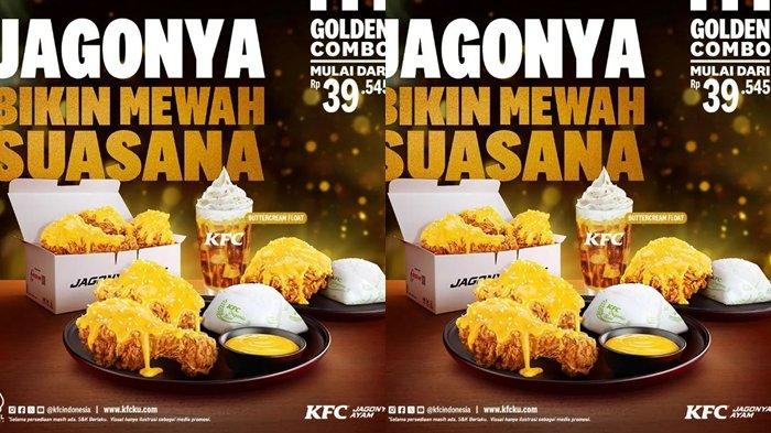 Katalog Promo KFC Hari ini 18 Desember 2023, Golden Combo 1 Potong Ayam ...