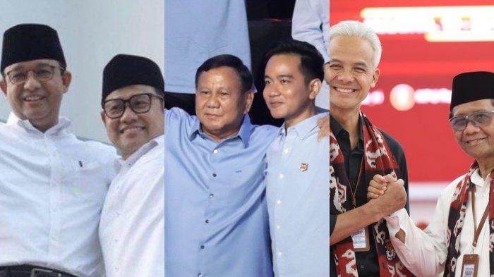 4 Hasil Survei Capres 2024 Terbaru, Peta Elektabilitas Paslon dari ...