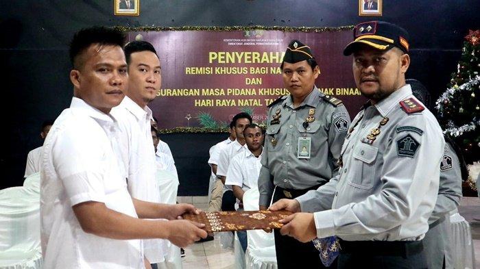 12 WBP Rutan Tanah Grogot Paser Dapat Remisi Natal 2023, 1 Napi Langsung Bebas - Tribunkaltim.co