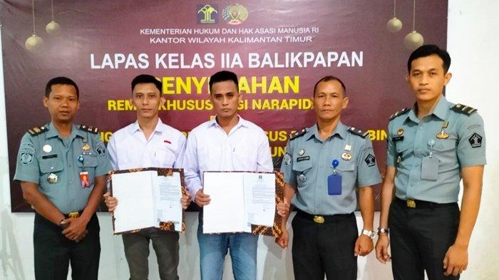 24 Warga Binaan Lapas Kelas IIA Balikpapan Terima Remisi Khusus Natal 2023 - Tribunkaltim.co