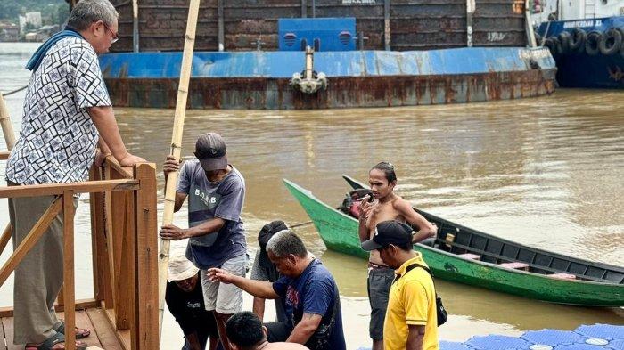 Dermaga Apung Desa Loa Kumbar Samarinda Mulai Beroperasi, Sebelumnya ...
