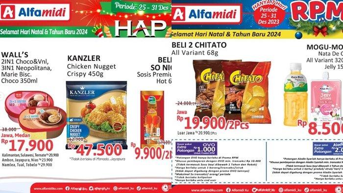 Katalog Promo Alfamidi Akhir Tahun 2023, Belanja Es Krim dan Snack ...