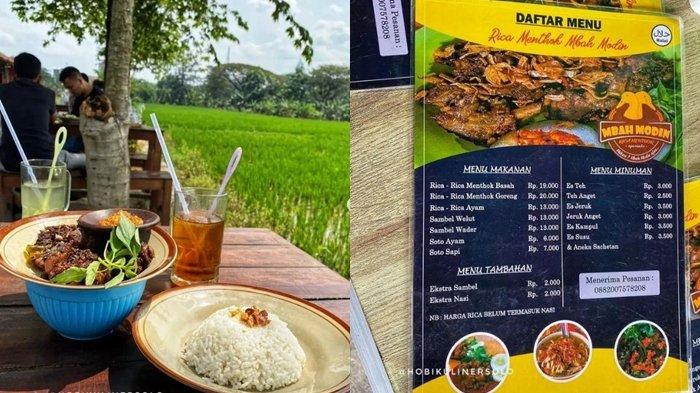 Ingin Mencoba Makan Siang di Warung Rica Menthok Mbah Modin, Lokasinya ...