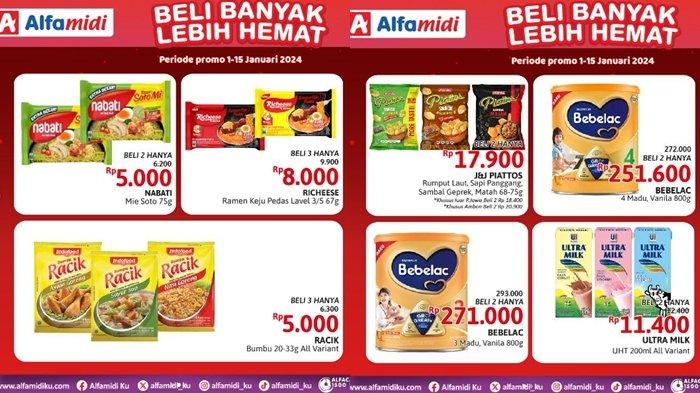 Katalog Promo Alfamidi Hari ini Kamis 11 Januari 2024, Belanja Snack ...