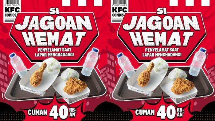Katalog Promo KFC Hari Selasa 9 Januari 2024, Dapatkan 2 Potong Ayam, 2 Nasi dan 2 Minum Rp 40. ...