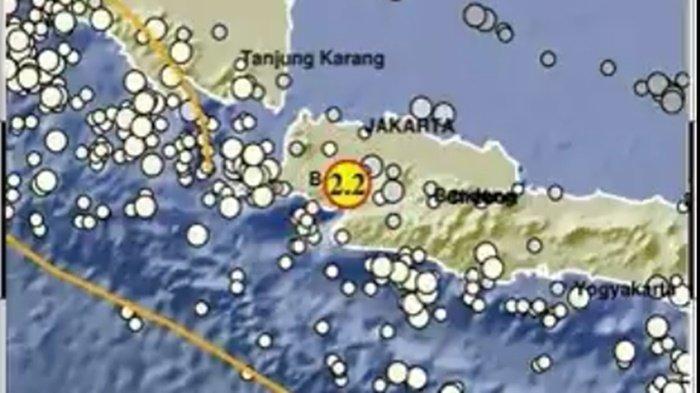 Baru Saja Gempa Magnitudo 2.2, Pusat Gempa Terkini Beberapa Menit yang Lalu di Bogor Jawa Barat ...