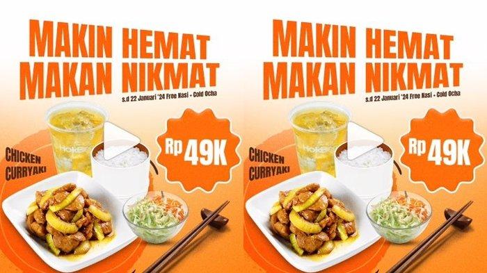 Katalog Promo Hokben Hari ini 26 Februari 2024, Makan Kenyang Berdua hanya Rp 100 Ribuan ...