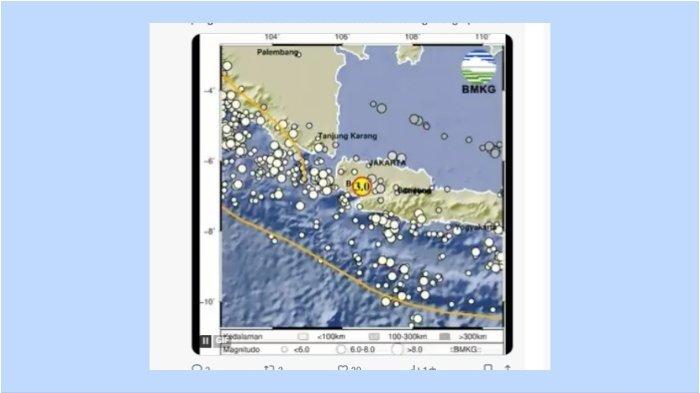 Info Gempa Hari Ini Magnitudo 3.0, Pusat Gempa Terkini Beberapa Menit Lalu di Sukabumi Jawa ...
