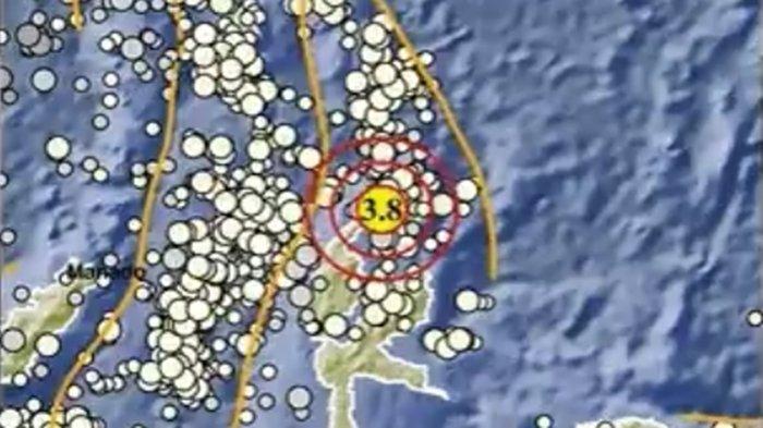 Info BMKG Gempa Hari Ini Magnitudo 3.8, Pusat Gempa Terkini 2 Menit yang Lalu di Daruba Maluku ...