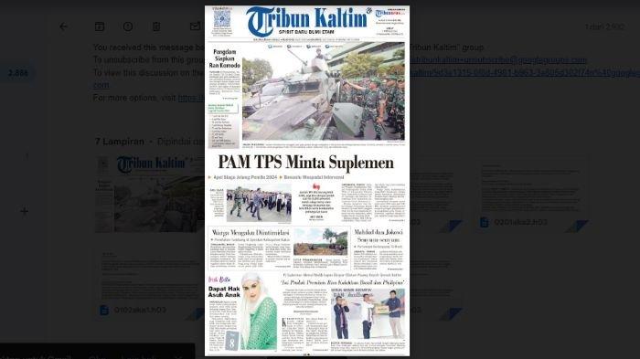 Apel Siaga Jelang Pemilu 2024 di Kaltim, PAM TPS Minta Suplemen ...