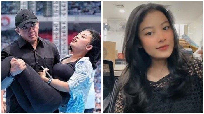 Keke, Wanita yang Viral Pingsan Digendong Mayor Teddy Ajudan Prabowo, Ridwan Kamil Ikut Komentar ...