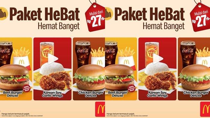Katalog Promo McD Hari ini 1 Maret 2024, Pembelian Lewat Drive Thru Rp 70.000 Gratis Mainan ...