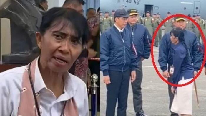 Viral Sosok Erlin Suastini, Wanita yang Bebas Hampiri Jokowi tanpa ...