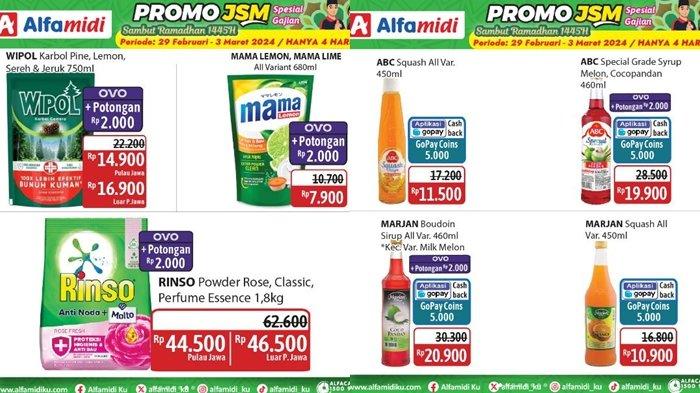Katalog Promo Alfamidi Hari ini 2 Maret 2024, Belanja Sabun Mandi Cair ...