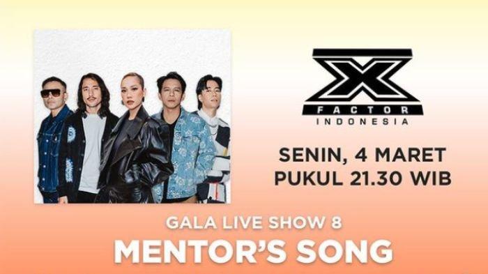 X Factor Indonesia 2024 Season 4 Malam Ini dan Daftar Lagu 7 Peserta Tema Mentor's Song ...