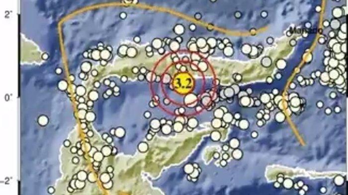 Info BMKG Gempa Hari Ini Magnitudo 3.2, Pusat Gempa Beberapa Menit yang Lalu di Boalemo ...