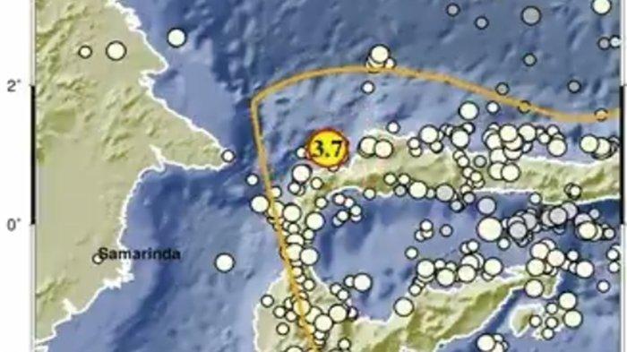 Info BMKG Gempa Hari Ini Magnitudo 3.7, Pusat Gempa Baru Saja di Toli-Toli Sulawesi Tengah ...
