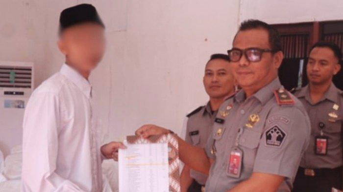 Ratusan WBP Rutan Balikpapan Terima Remisi Idul Fitri, 5 Napi Langsung Bebas - Tribunkaltim.co