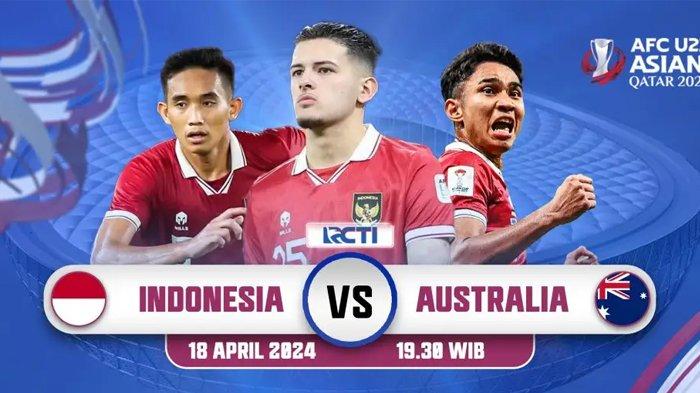 Link Live Score Timnas Indonesia U-23 vs Australia U-23, Live Streaming RCTI+ Mulai Jam 19:30 ...