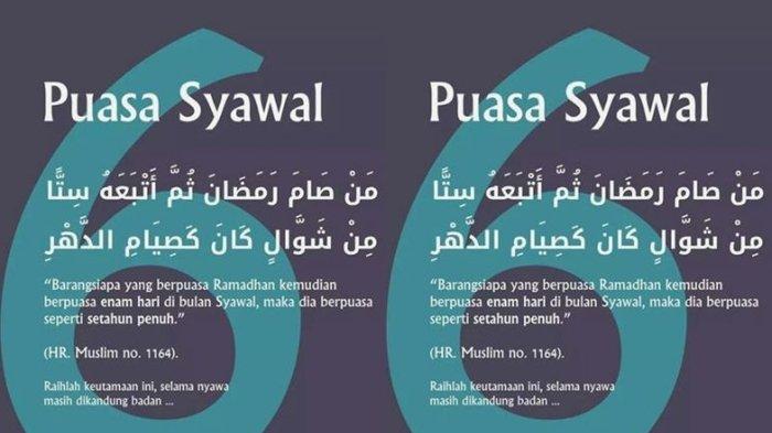 Sampai Kapan Puasa Syawal 1445 H/ 2024? Ini Batas Waktu, Penjelasan dan ...