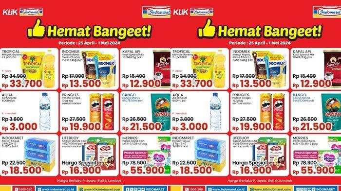 Katalog Promo Indomaret Hari ini 30 April 2024, Belanja Bulanan Super ...