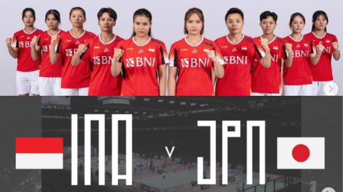 Live Score Thomas Uber Cup 2024 Hari Ini Indonesia vs Jepang, Kalahkan Akane, Jorji Cetak Poin ...