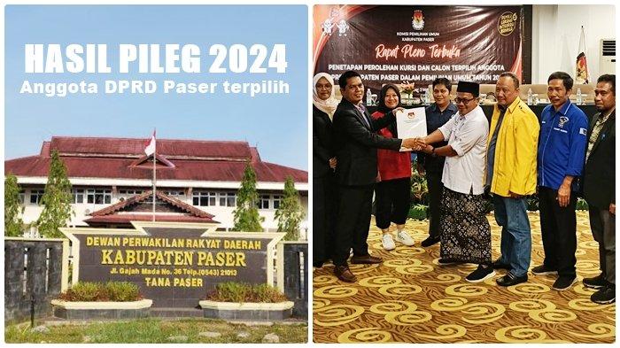 6 Partai Politik yang Raih Kursi di DPRD Paser dan 30 Nama Anggota Legislatif Hasil Pileg 2024 ...