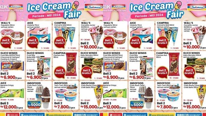 Katalog Promo Indomaret Terbaru Hari ini 7 Mei 2024, Es Krim Walls ...