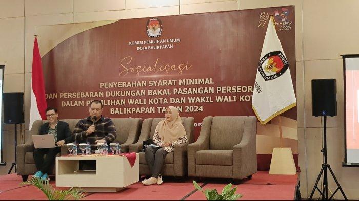 KPU Balikpapan Sosialisasi Syarat Calon Perseorangan Pilkada 2024, Sebaran dan Dukungan Minimal ...