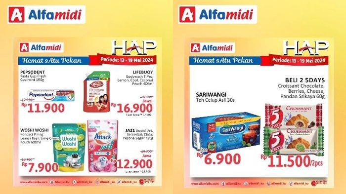 Katalog Promo Alfamidi Hari ini 14 Mei 2024, Minyak Goreng Sania hingga ...