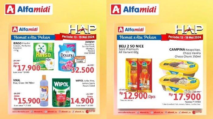 Katalog Promo Alfamidi Hari ini 14 Mei 2024, Minyak Goreng Sania hingga ...
