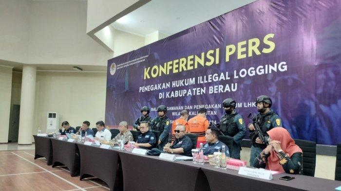 Gakkum KLHK Bongkar Jaringan Kayu Ilegal Kaltim-Jawa Timur, 55 Kontainer Kayu Ulin Diamankan ...