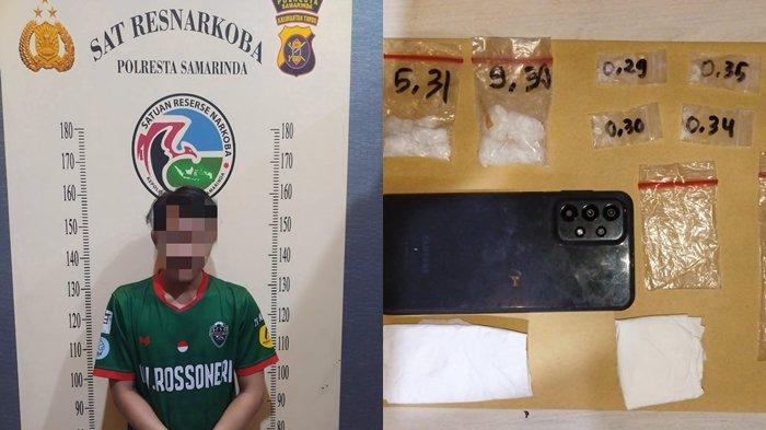 Polresta Samarinda Ringkus Seorang Pria Simpan Sabu Seberat 16,21 Gram di Jalan Padat Karya ...