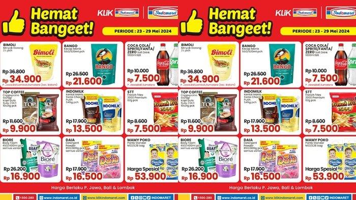 Katalog Promo Indomaret Hari ini 25 Mei 2024, Khusus Member Baru Ada Diskon hingga 40 Persen ...