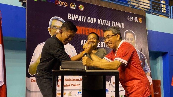 International Armwrestling Bupati Cup Kutai Timur 2024, Basuki Isnawan ...
