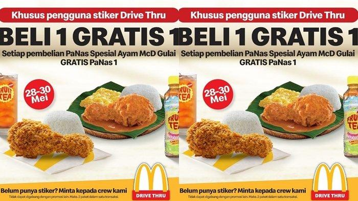 Katalog Promo McD Hari ini 30 Mei 2024, Minuman Iced Coffee hanya Menu Receh - Tribunkaltim.co